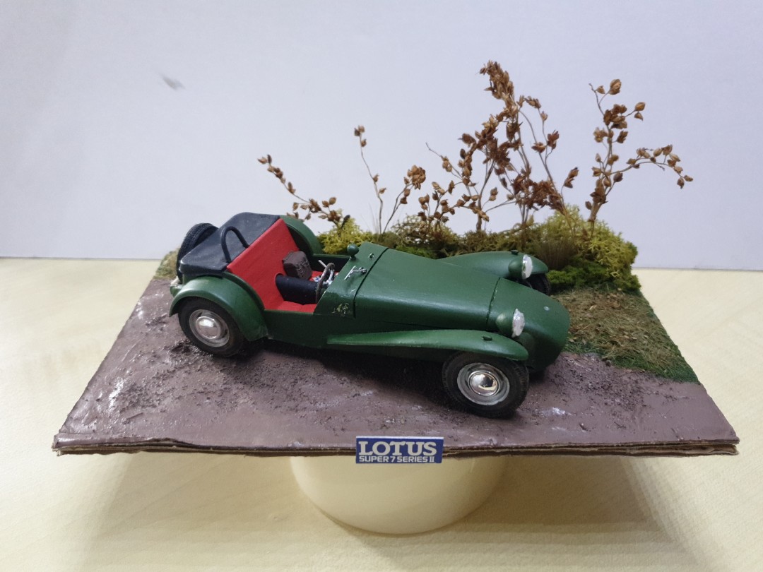 LOTUS super 7 series 2 diorama, Hobbies & Toys, Toys & Games on Carousell