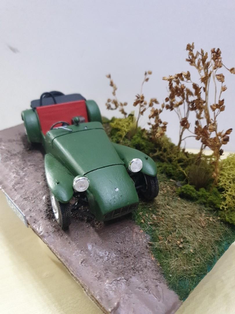 LOTUS super 7 series 2 diorama, Hobbies & Toys, Toys & Games on Carousell