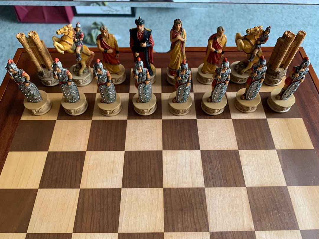 Medieval Chess Board Set, Hobbies & Toys, Toys & Games on Carousell
