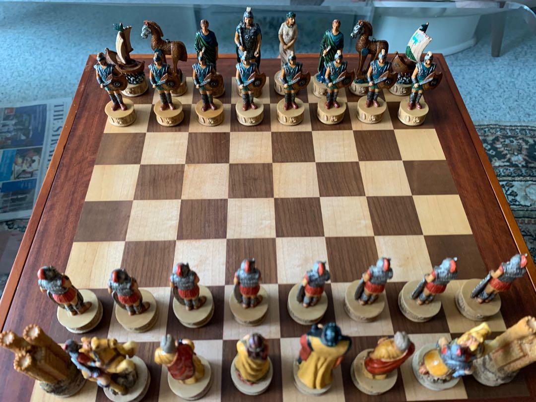 Medieval Chess Board Set, Hobbies & Toys, Toys & Games on Carousell