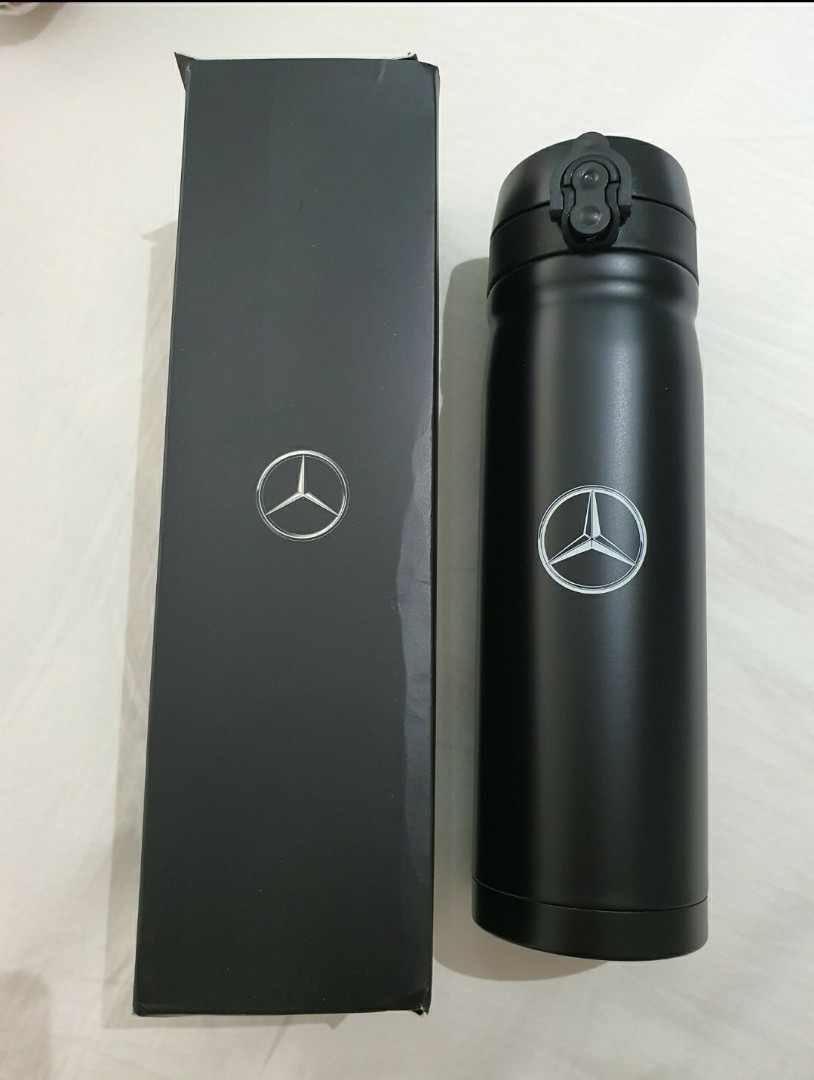 Mercedes Benz Thermal Flask (Black), Furniture & Home Living ...