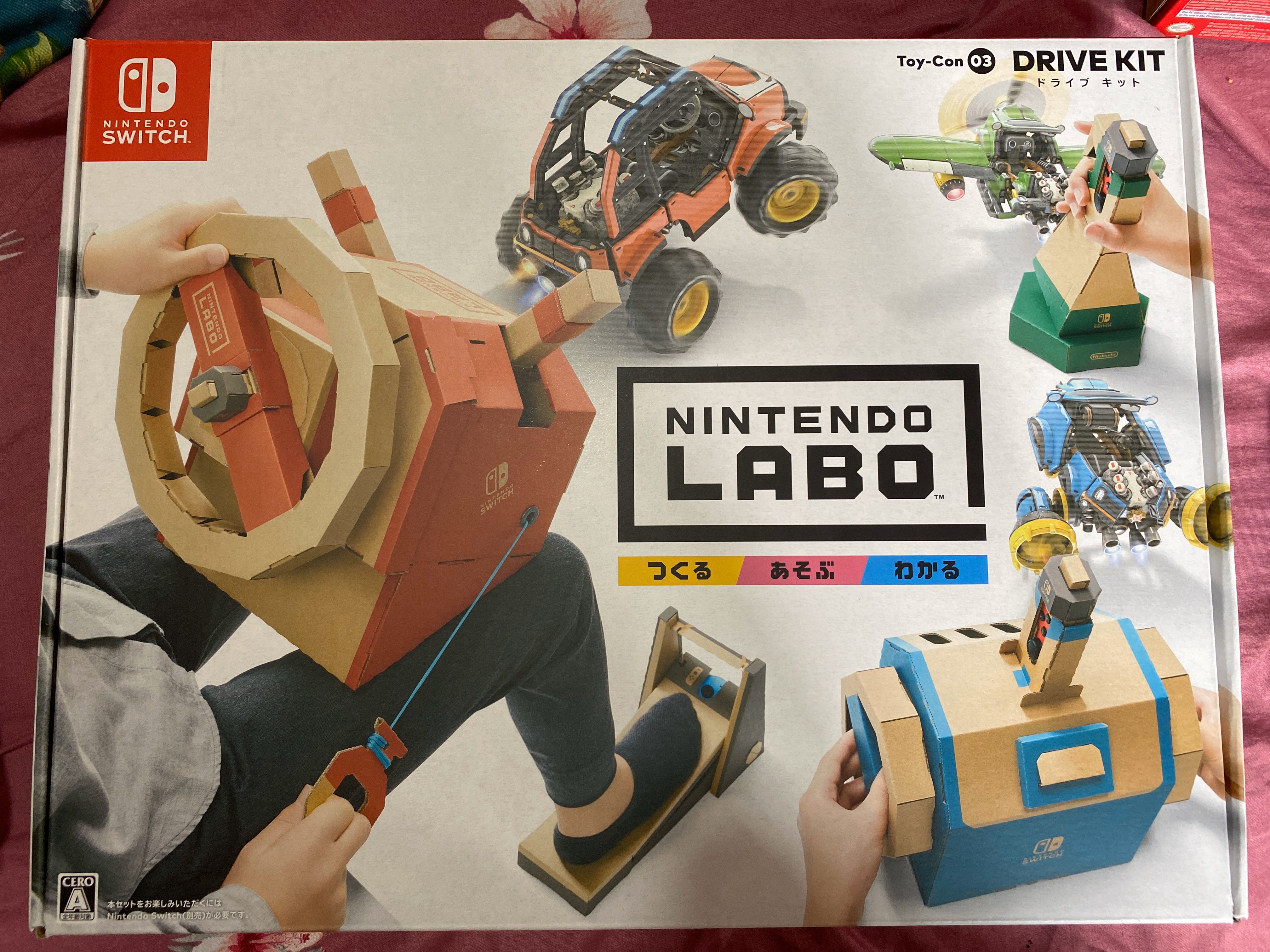 Nintendo Switch Driving Labo Kit, Video Gaming, Video Game Consoles ...