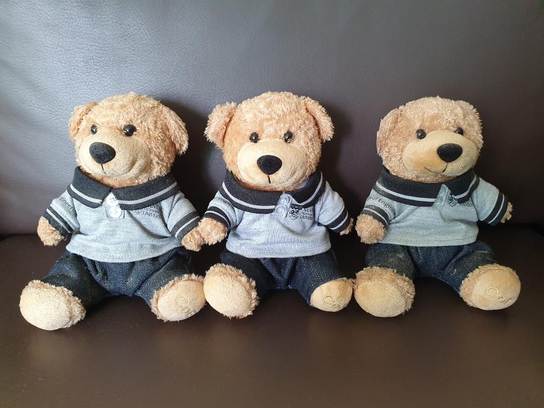 NTU College of Engineering (CoE) Teddy Bear, Hobbies & Toys, Toys ...
