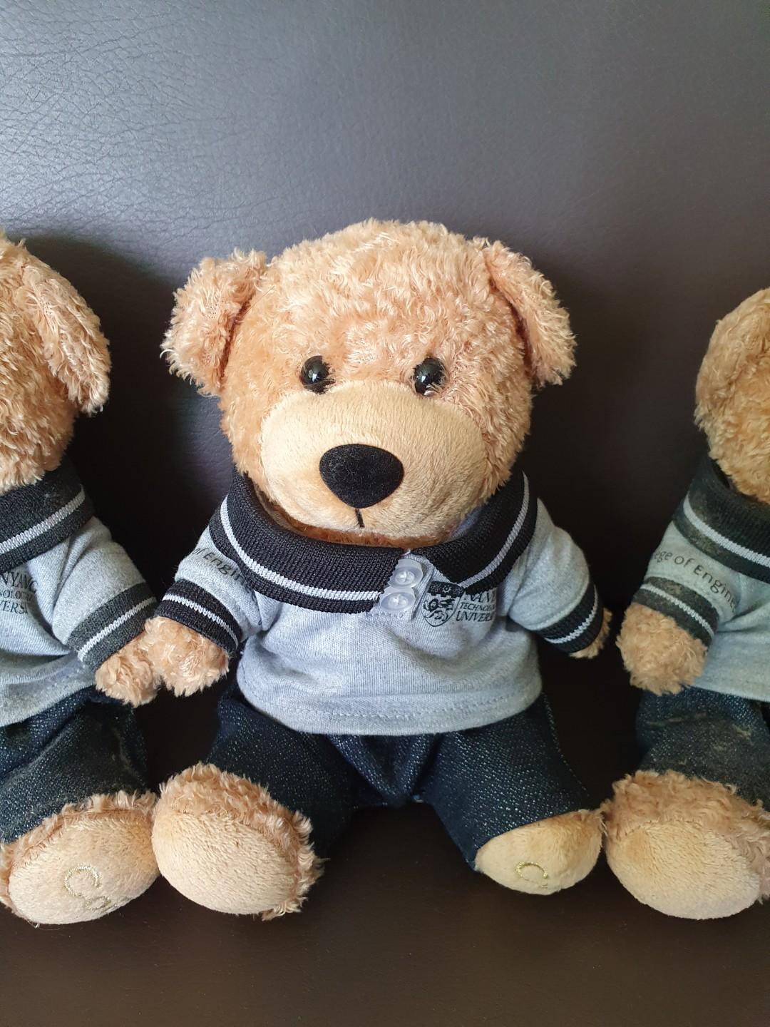 NTU College of Engineering (CoE) Teddy Bear, Hobbies & Toys, Toys ...