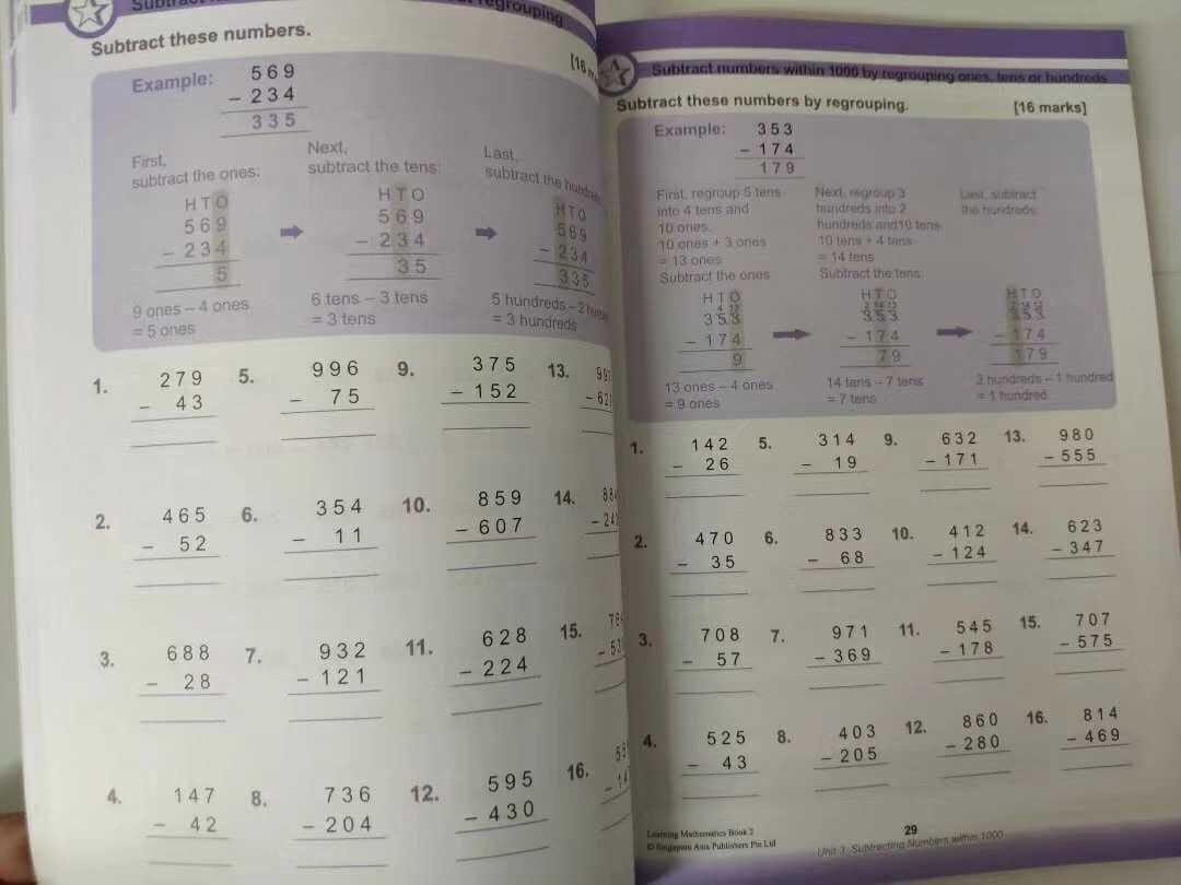 SAP Education Learning Mathematics 9books（pre order）, Hobbies & Toys ...