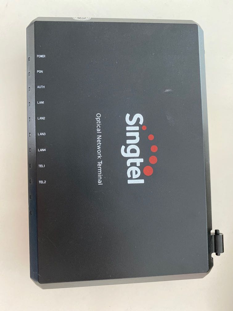 Singtel Optical Network Terminal, Computers & Tech, Parts & Accessories ...