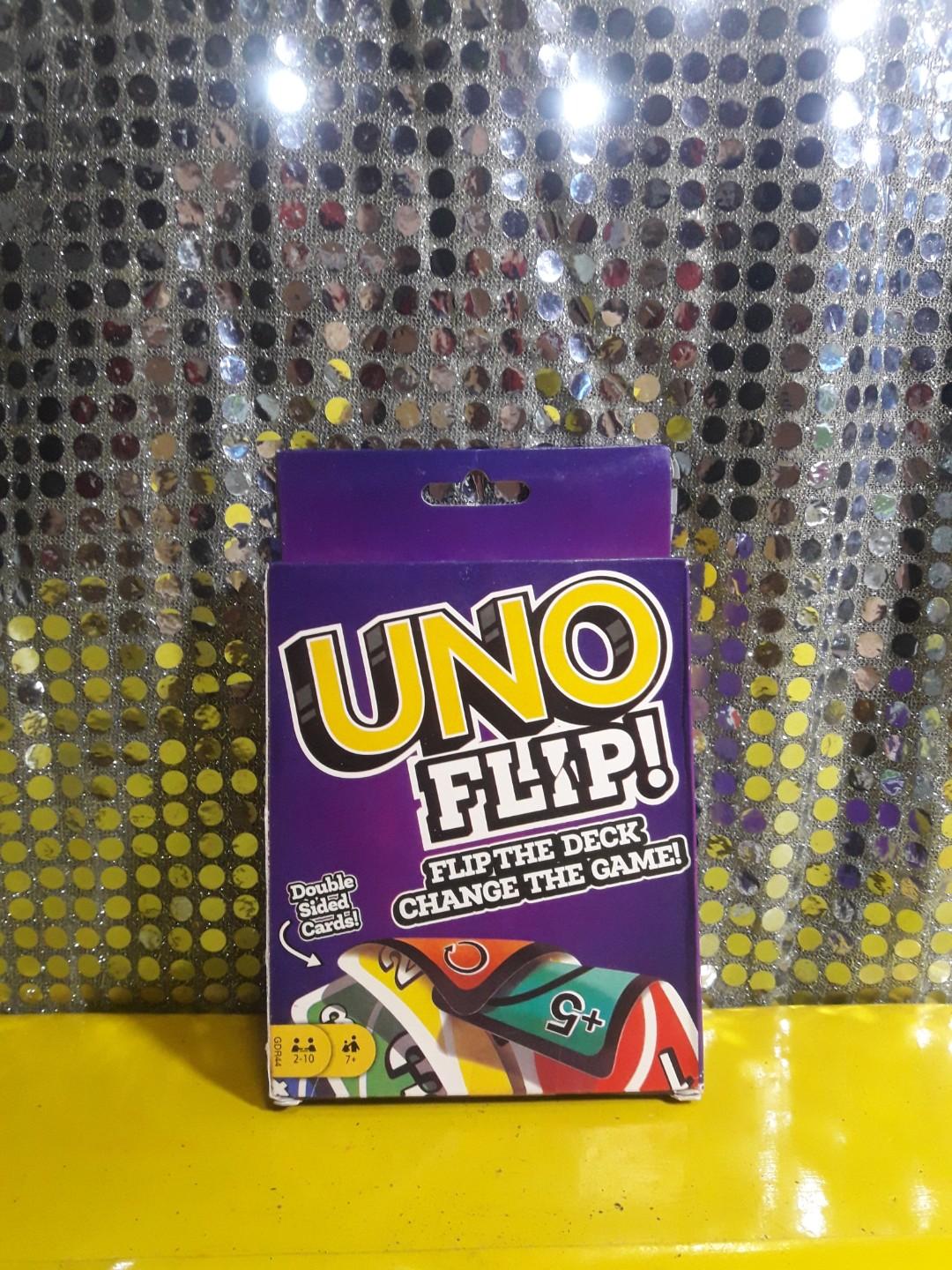 UNO FLIP (CARDS), Hobbies & Toys, Toys & Games on Carousell