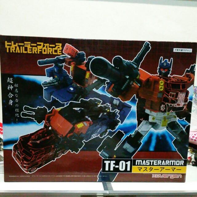Xovergen Trailer Force TF-01 Master Armor & TF-02 God Armor, Hobbies & Toys, Collectibles ...