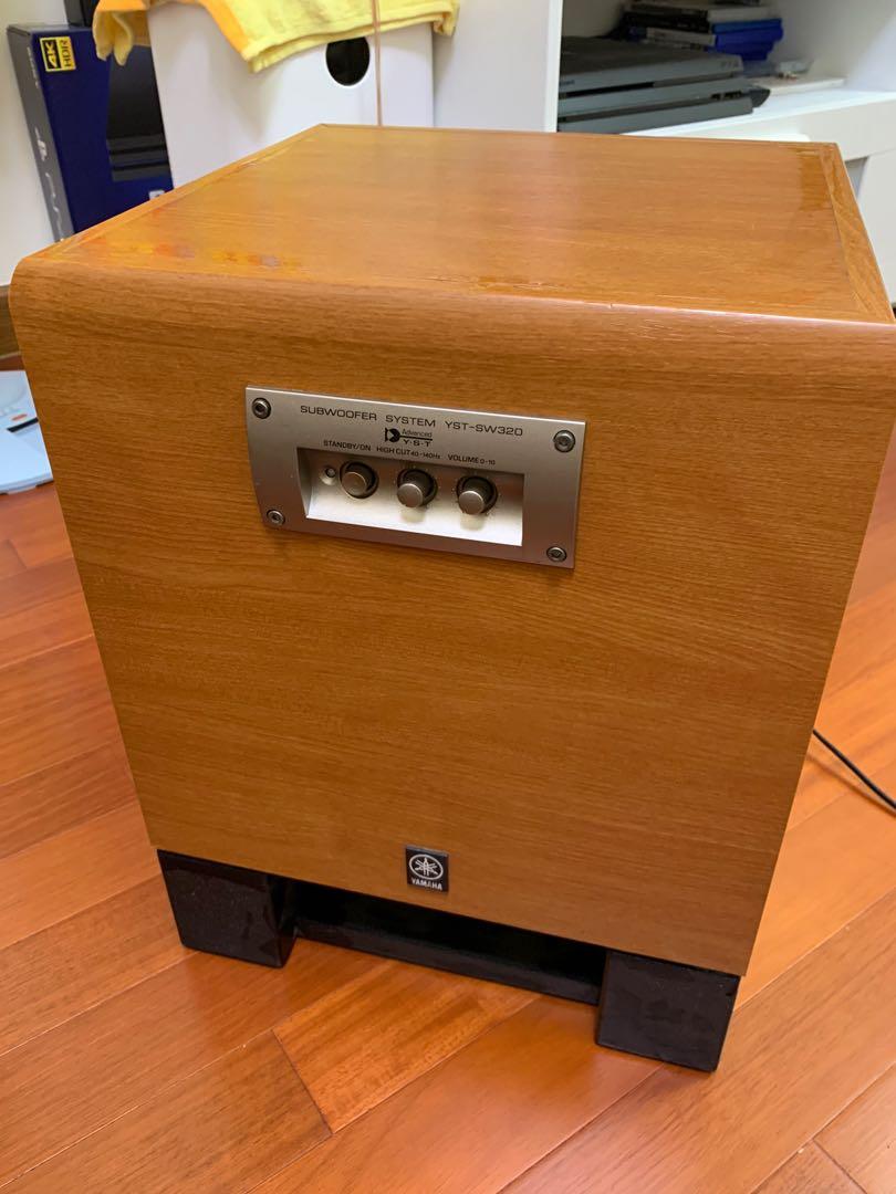 yamaha yst-sw320 subwoofer, 音響器材, Soundbar、揚聲器、藍牙喇叭、耳擴 - Carousell