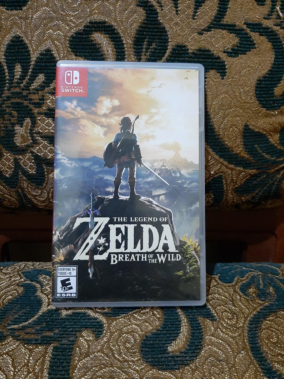 Zelda BOTW Nintendo Switch, Video Game, Game di Carousell