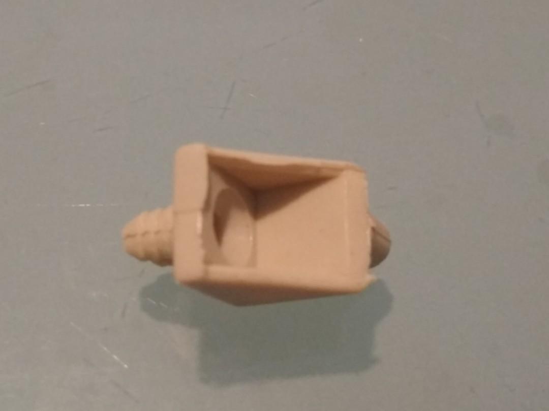 5mm Plastic Screw Expanding Post Right Angle Shelf Support Pin ...