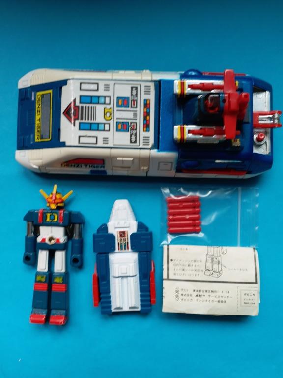 電子戰隊 電子飛虎號 Denzi Tiger POPY 超合金 PB-96, 興趣及遊戲, 玩具 & 遊戲類 - Carousell