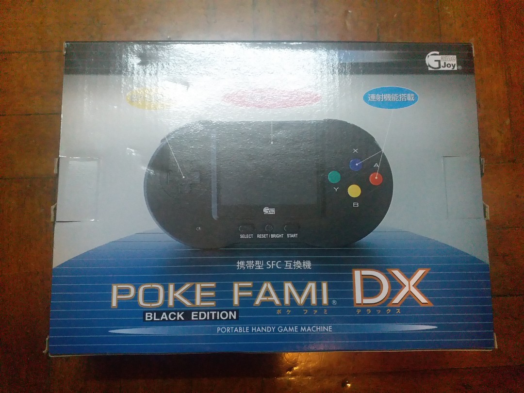 手提版 超級任天堂 Poke Fami DX 迷你 超任 連盒, 電子遊戲, 電子遊戲機, Nintendo 任天堂 - Carousell