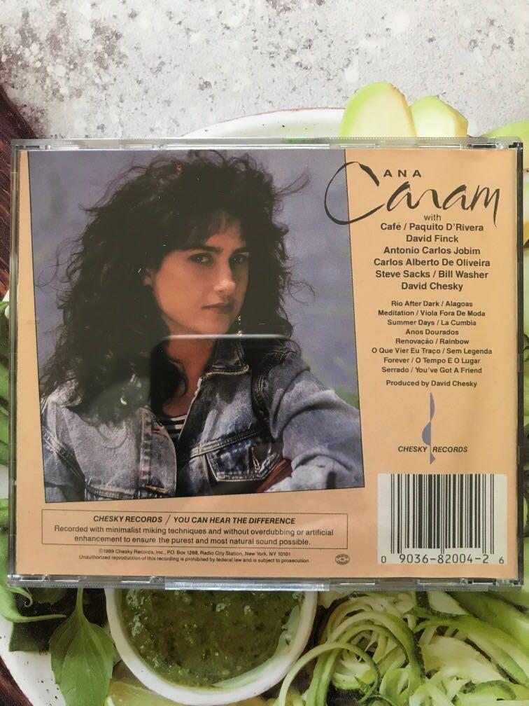 ANA CARAM RIO AFTER DARK 舊美JVC版 CD聖經推介 發燒天碟, 興趣及遊戲, 收藏品及紀念品, 明星周邊 ...