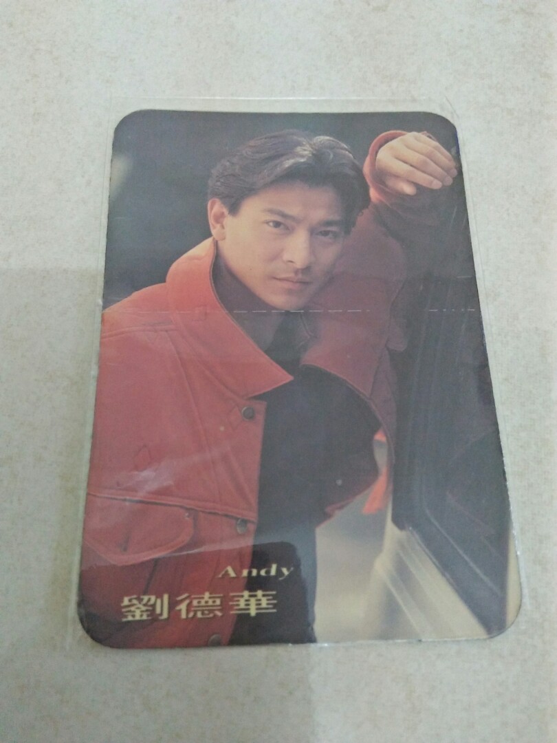 Andy Lau collection card, Hobbies & Toys, Collectibles & Memorabilia ...