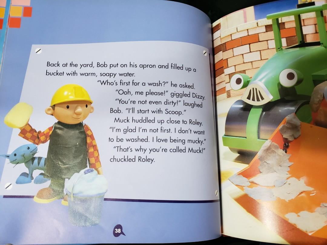 Bob the builder story books 4本, 興趣及遊戲, 書本 & 文具, 小說及非小說 - Carousell