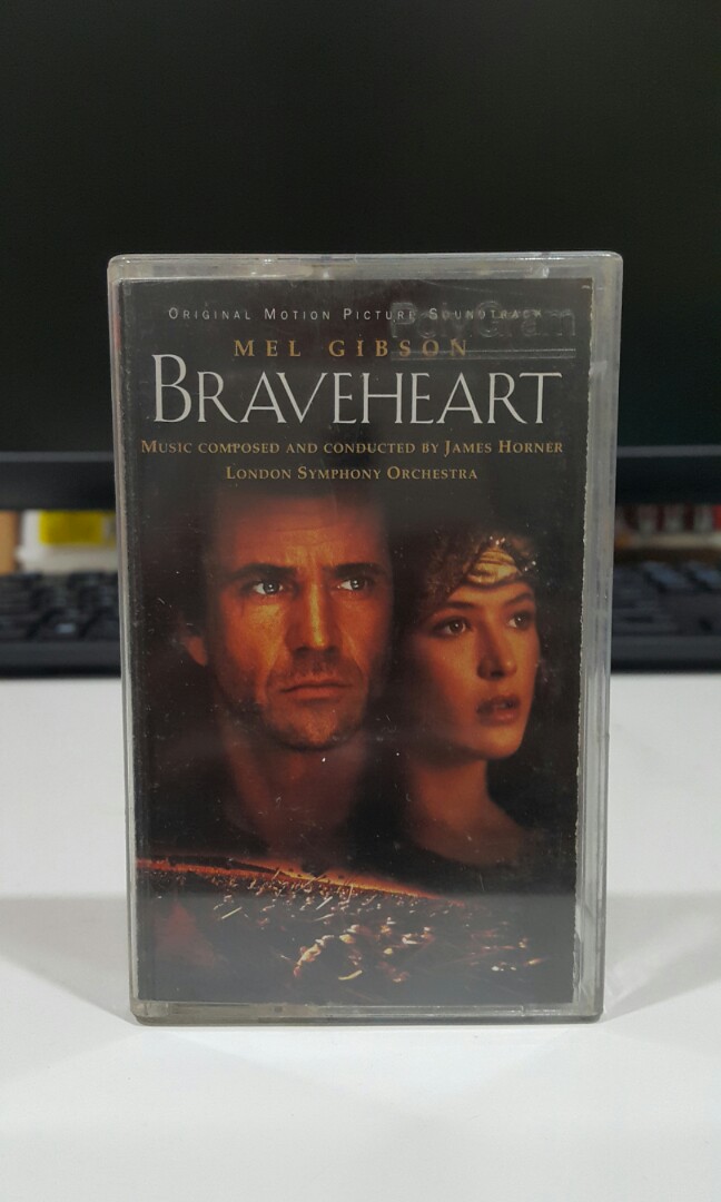 (Cassette) Braveheart OST / Soundtrack, Hobbies & Toys, Music & Media ...