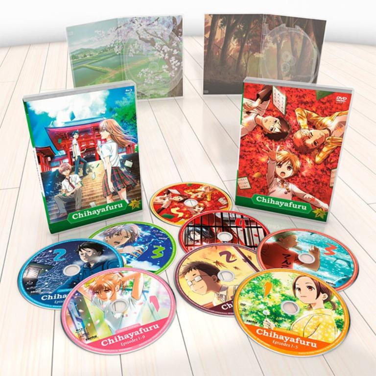 Chihayafuru Season 1 Premium Limited Edition Anime Box Set Blu-Ray/DVD ...
