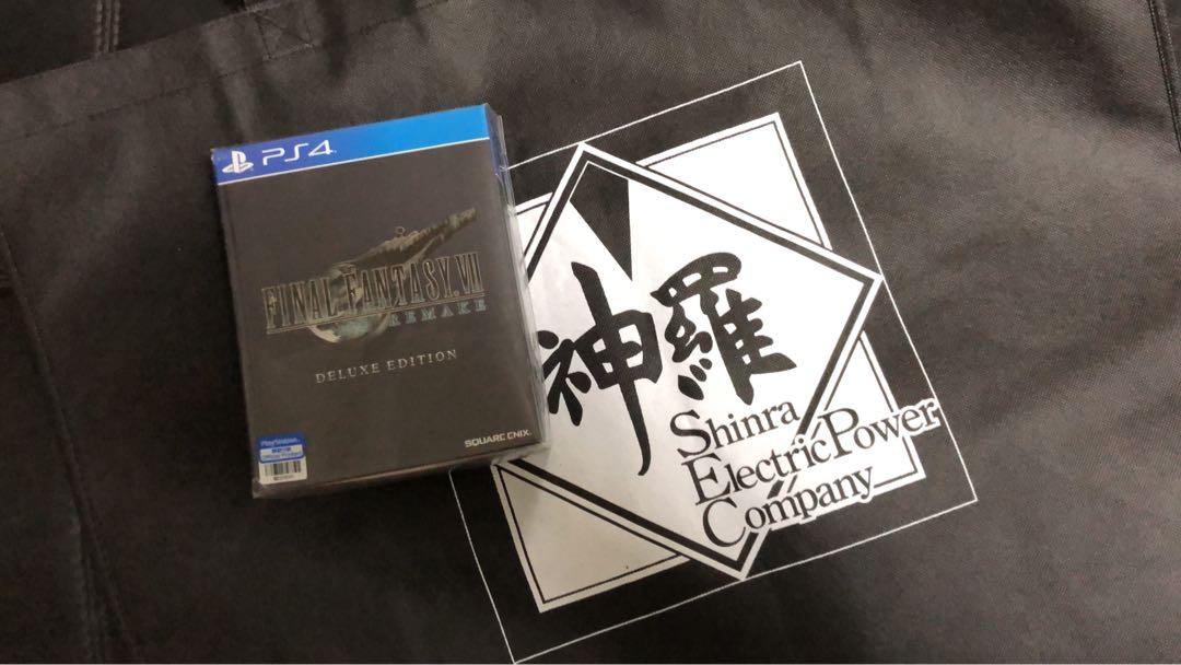 Final Fantasy 7 remake First Class Edition FF7, Video Gaming, Video ...