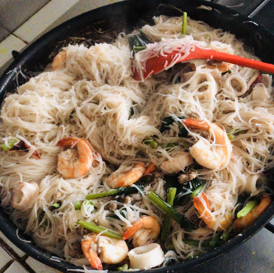 Halal Fried Bee Hoon (Bee Hoon SG) / Fried Pasta / Fried Egg Noodle ...