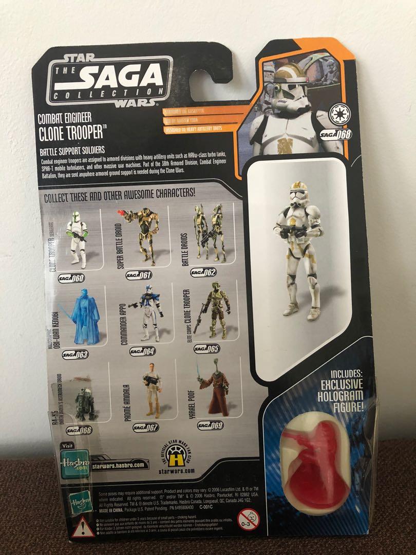 Hasbro Star Wars - Clone Trooper Combat Engineer, Hobbies & Toys, Toys ...