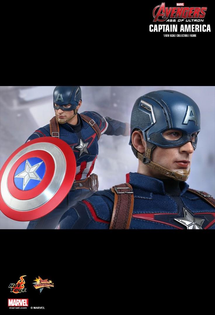 Hot Toys MMS 281 Avengers Age Of Ultron Captain America 1/6th scale ...