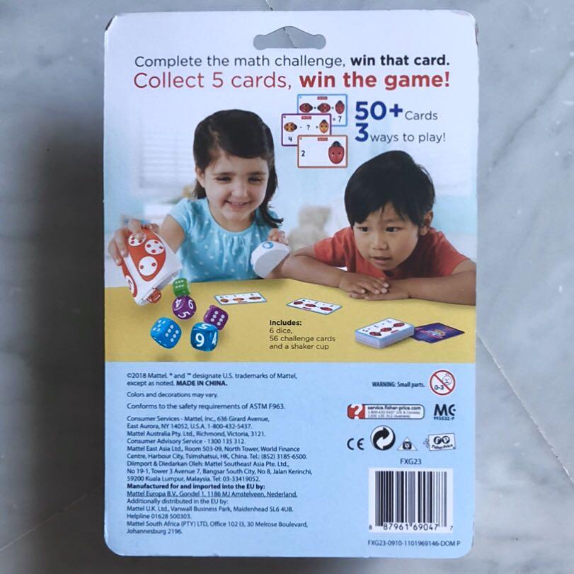 (In-Stock) Fisher-Price Think & Learn Roll & Count Math Bug Preschool ...