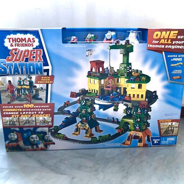 (In-Stock) Fisher-Price Thomas & Friends Super Station TrackMaster Set ...