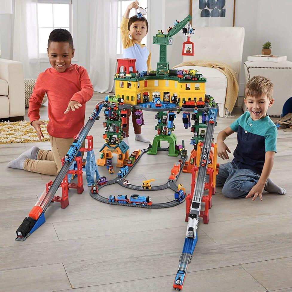 (In-Stock) Fisher-Price Thomas & Friends Super Station TrackMaster Set ...
