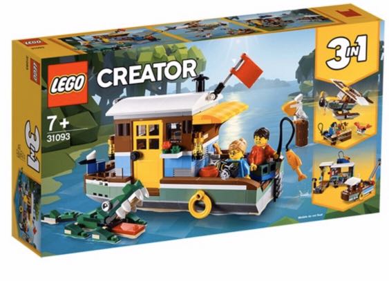 LEGO Creator 31093 - Riverside Houseboat, Hobbies & Toys, Toys & Games ...