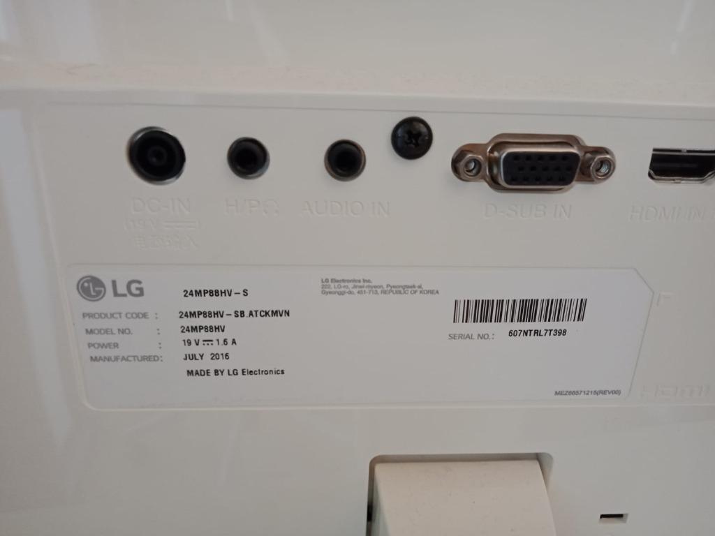 LG Monitor, Computers & Tech, Parts & Accessories, Monitor Screens on ...