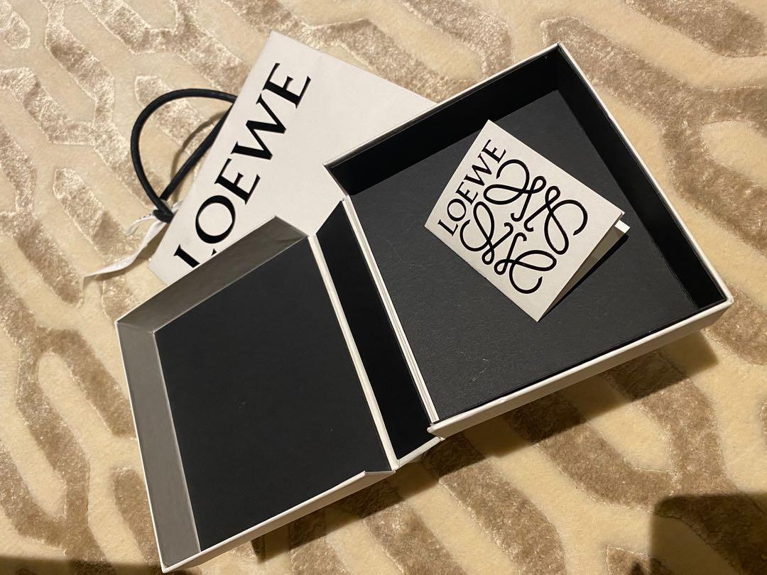 Loewe wallet box and paper bag, Luxury, Bags & Wallets on Carousell