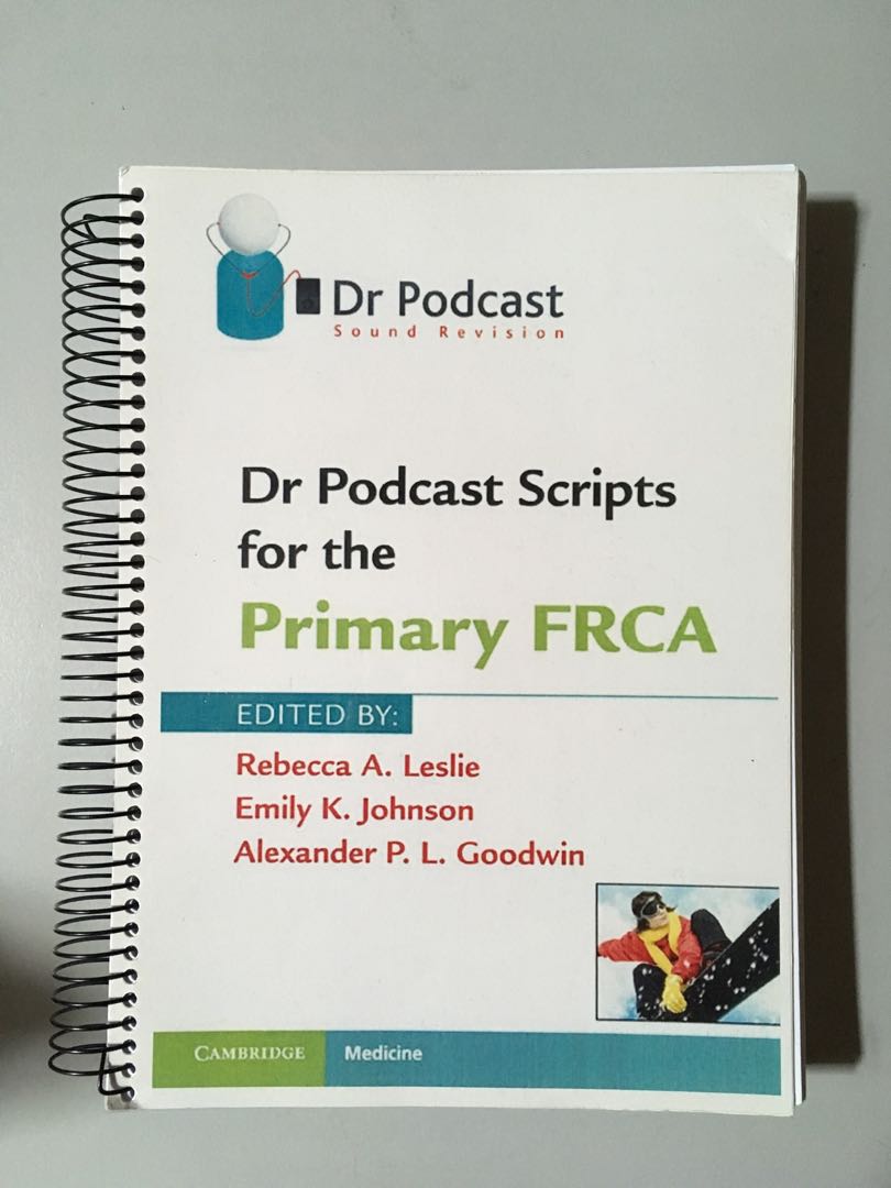Podcast for Primary FRCA, Hobbies & Toys, Books & Magazines, Textbooks ...