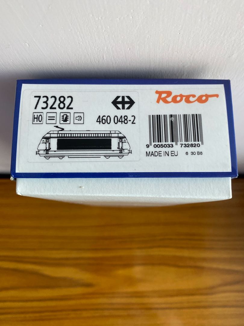 ROCO 73282 Re460 SBB CFF FFS 瑞士火車 DCC數碼音效 HO gauge 火車模型, 興趣及遊戲, 玩具 & 遊戲 ...
