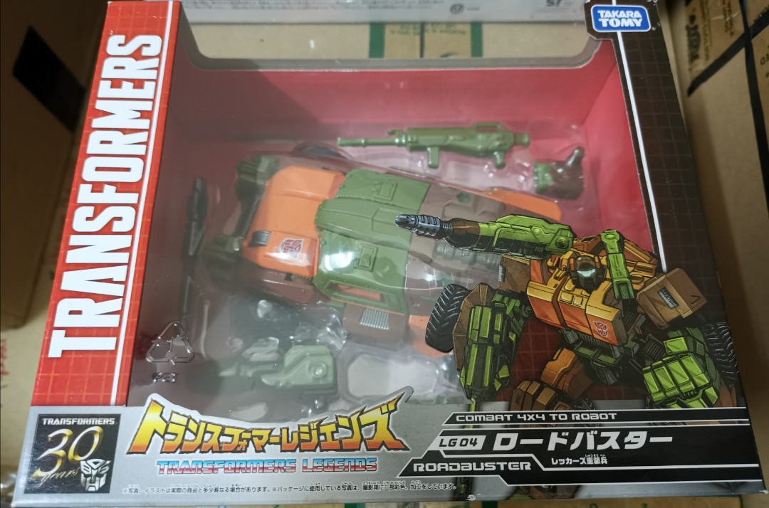 Takara Tomy Transformers Legends LG-04 Roadbuster, Hobbies & Toys ...