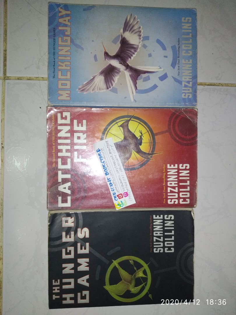 The Hunger Games Trilogy by Suzanne Collins, Hobbies & Toys, Books ...