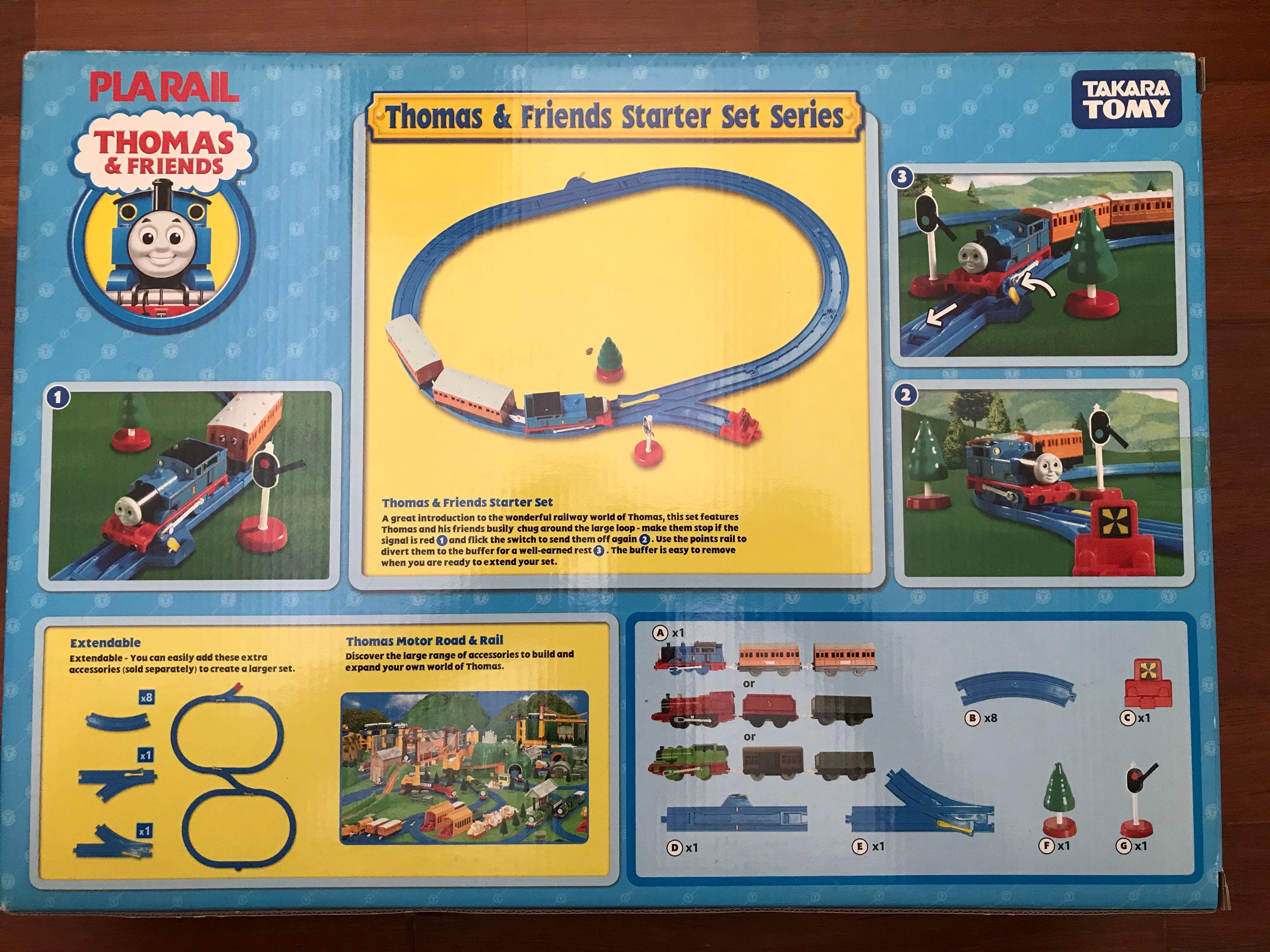 Thomas & friends starter set with James train, Hobbies & Toys, Toys ...