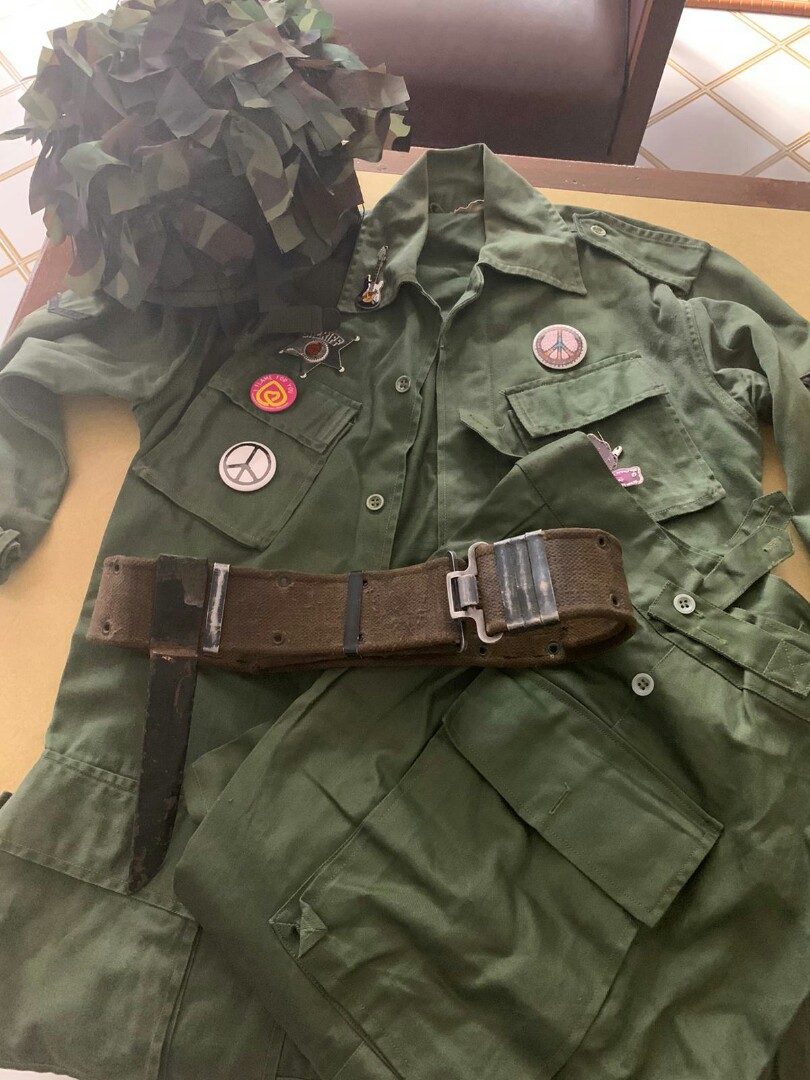 Vintage SAF Temasek Green 4 Pocket, Hobbies & Toys, Memorabilia ...