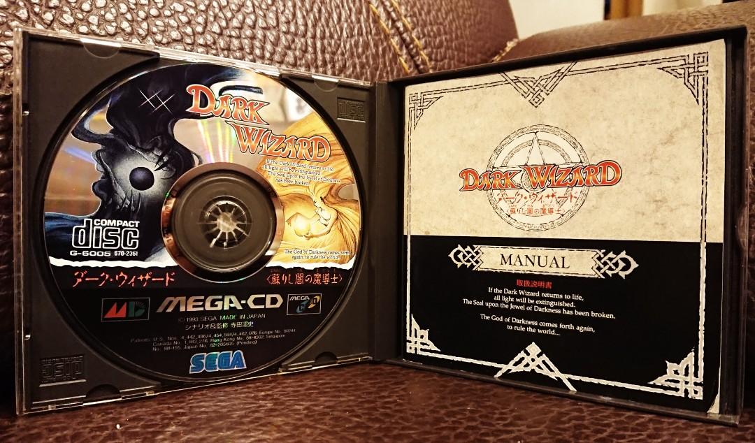 ((中古)) 日版 - MD-CD DARK WIZARD 黑暗巫術 (世嘉 SEGA MEGA DRIVE CD GENESIS ...