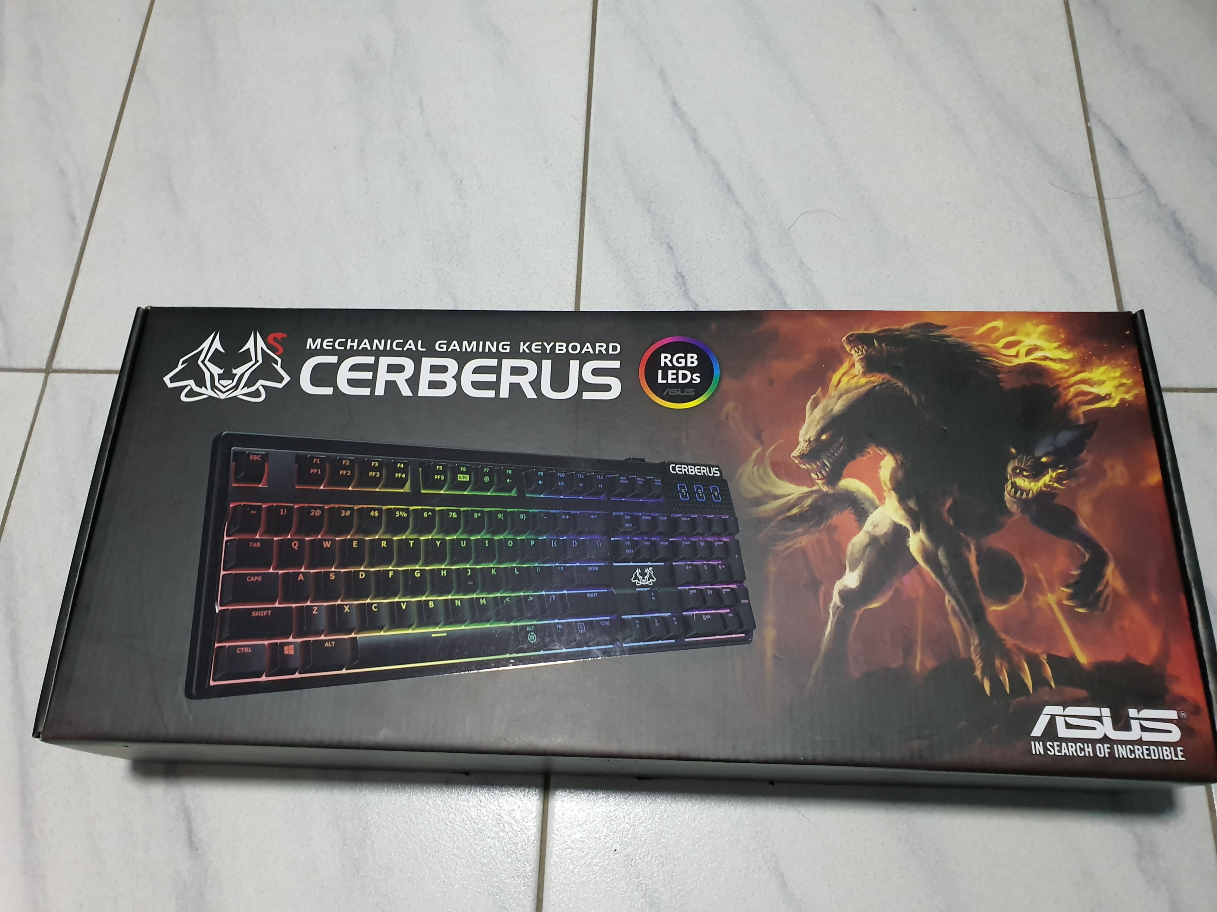 Asus ROG Cerberus Mechanical Gaming Keyboard, Electronics, Computer ...