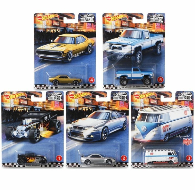 hot wheels boulevard mix 5