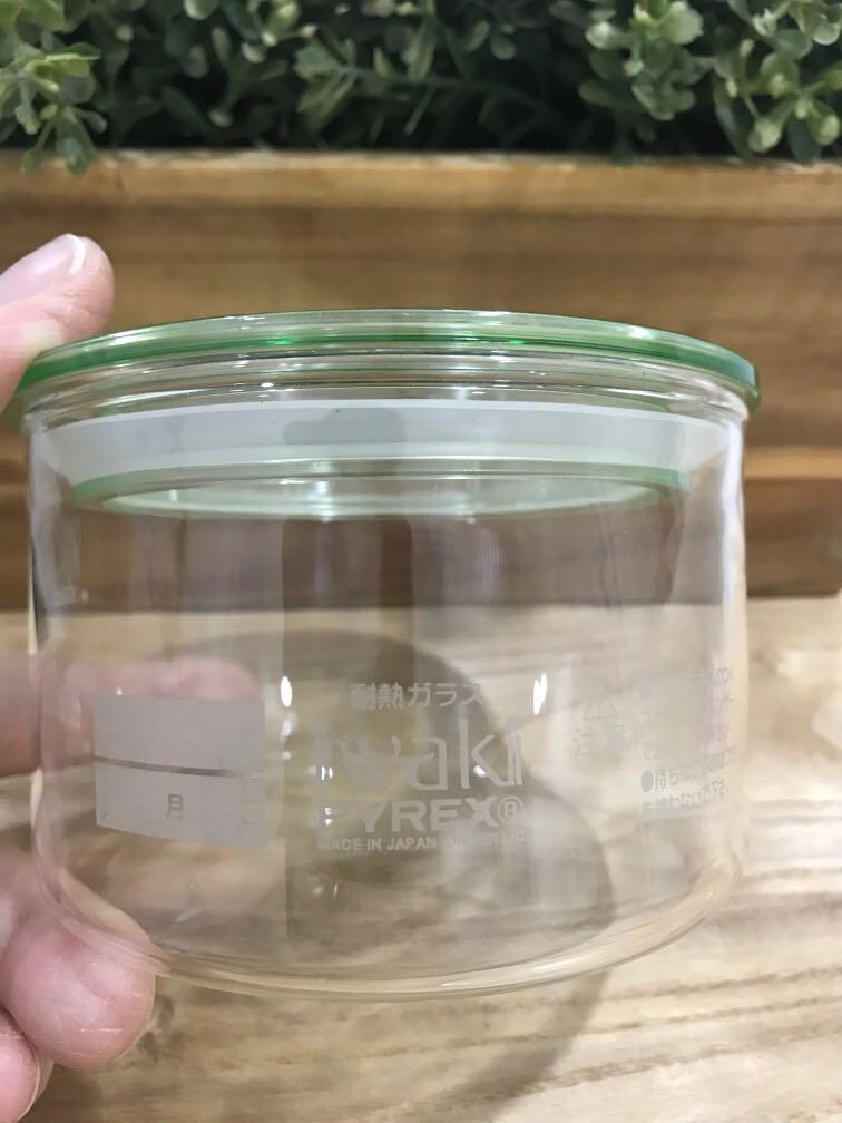 Japan iwaki Pyrex Glass Container, Furniture & Home Living, Kitchenware ...