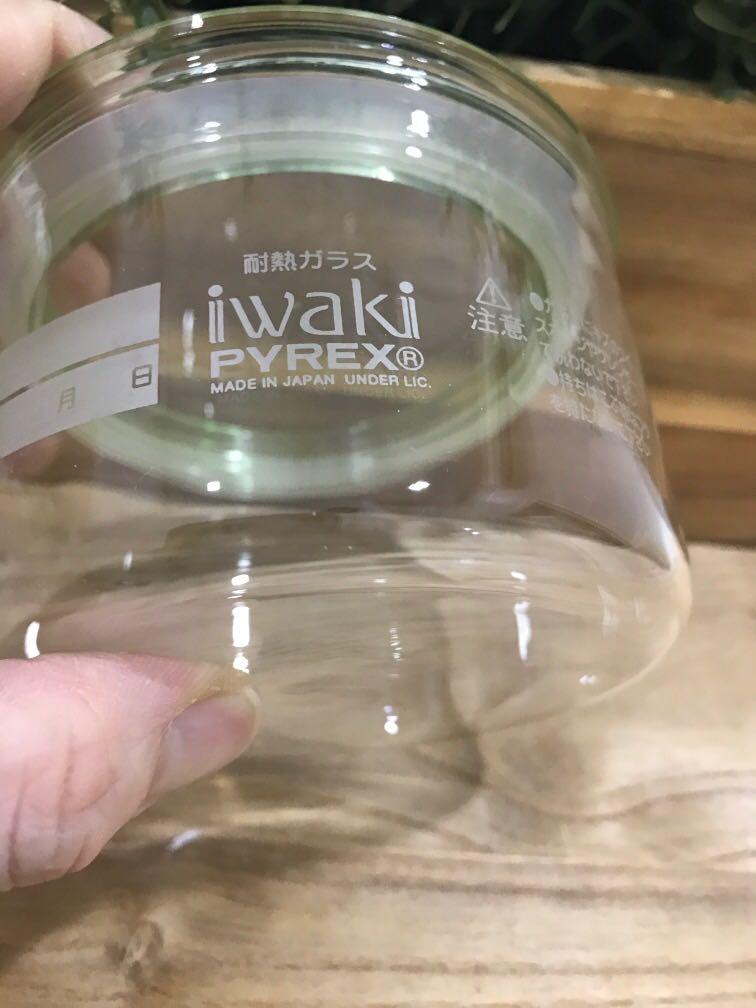Japan iwaki Pyrex Glass Container, Furniture & Home Living, Kitchenware ...