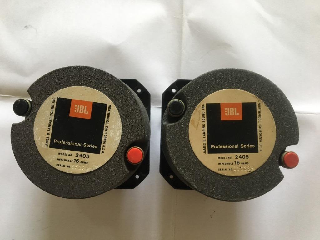 JBL 2405 16 OHMS TWEETERS, Audio, Soundbars, Speakers & Amplifiers on ...