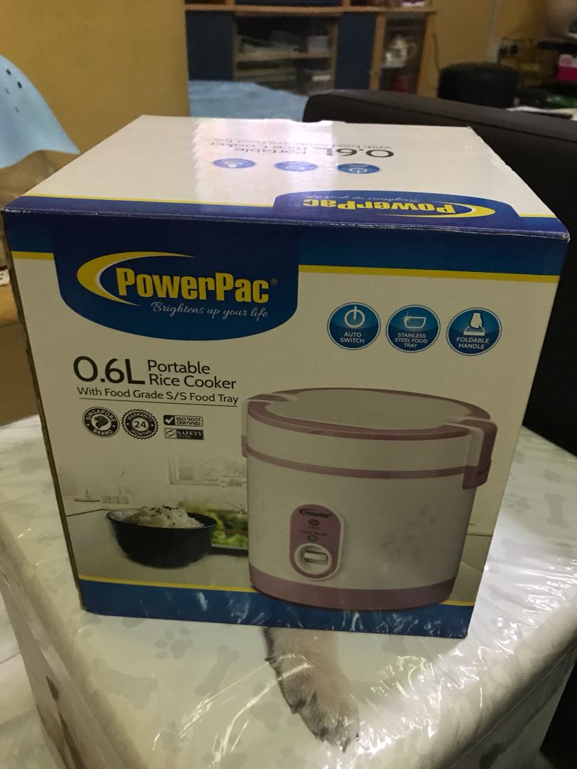 PowerPac portable ricecooker, TV & Home Appliances, Kitchen Appliances ...