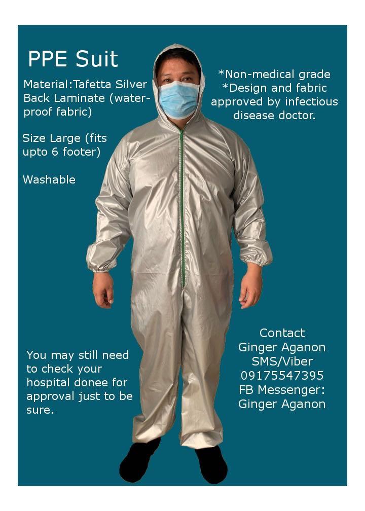 PPE Bunny suit Washable / Autoclavable, Hobbies & Toys, Travel, Travel ...