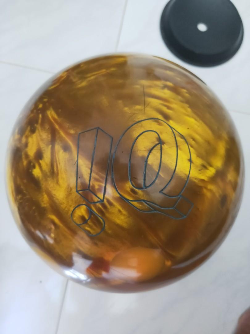 Storm IQ Tour Pearl Gold Bowling Ball RH, Sports Equipment, Sports ...