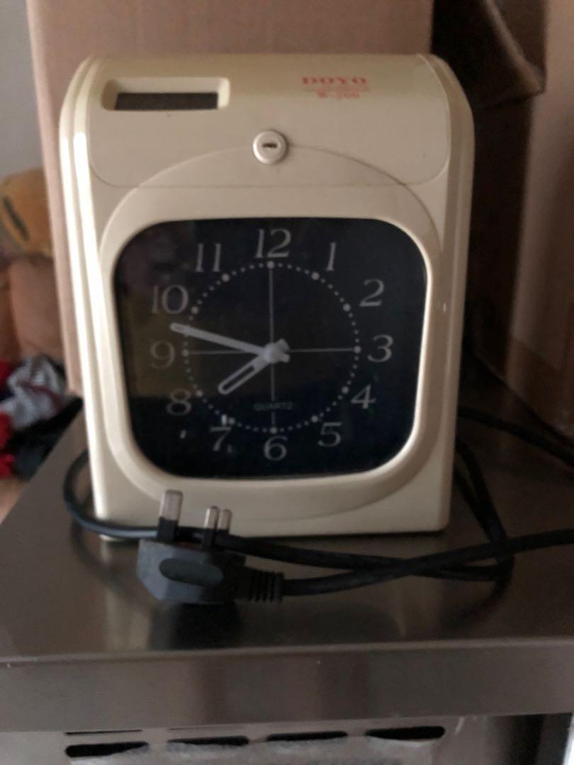 Time punch machine, TV & Home Appliances, Washing Machines and Dryers ...