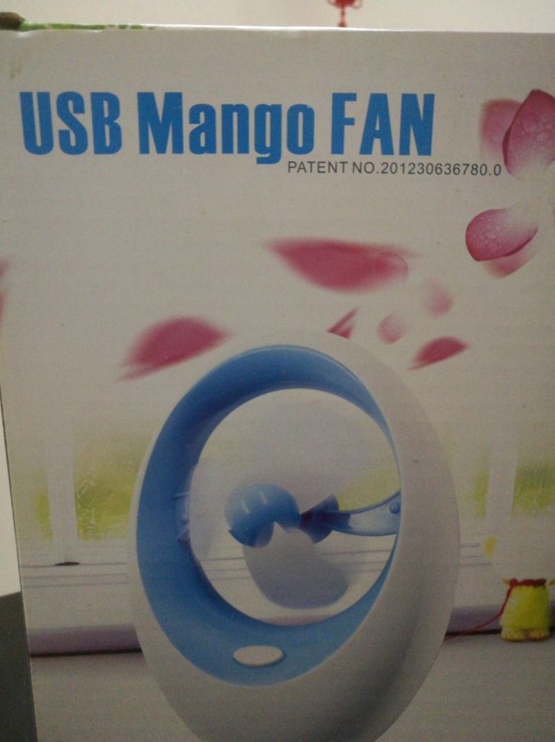 USB Mini Fan, Furniture & Home Living, Lighting & Fans, Fans on Carousell