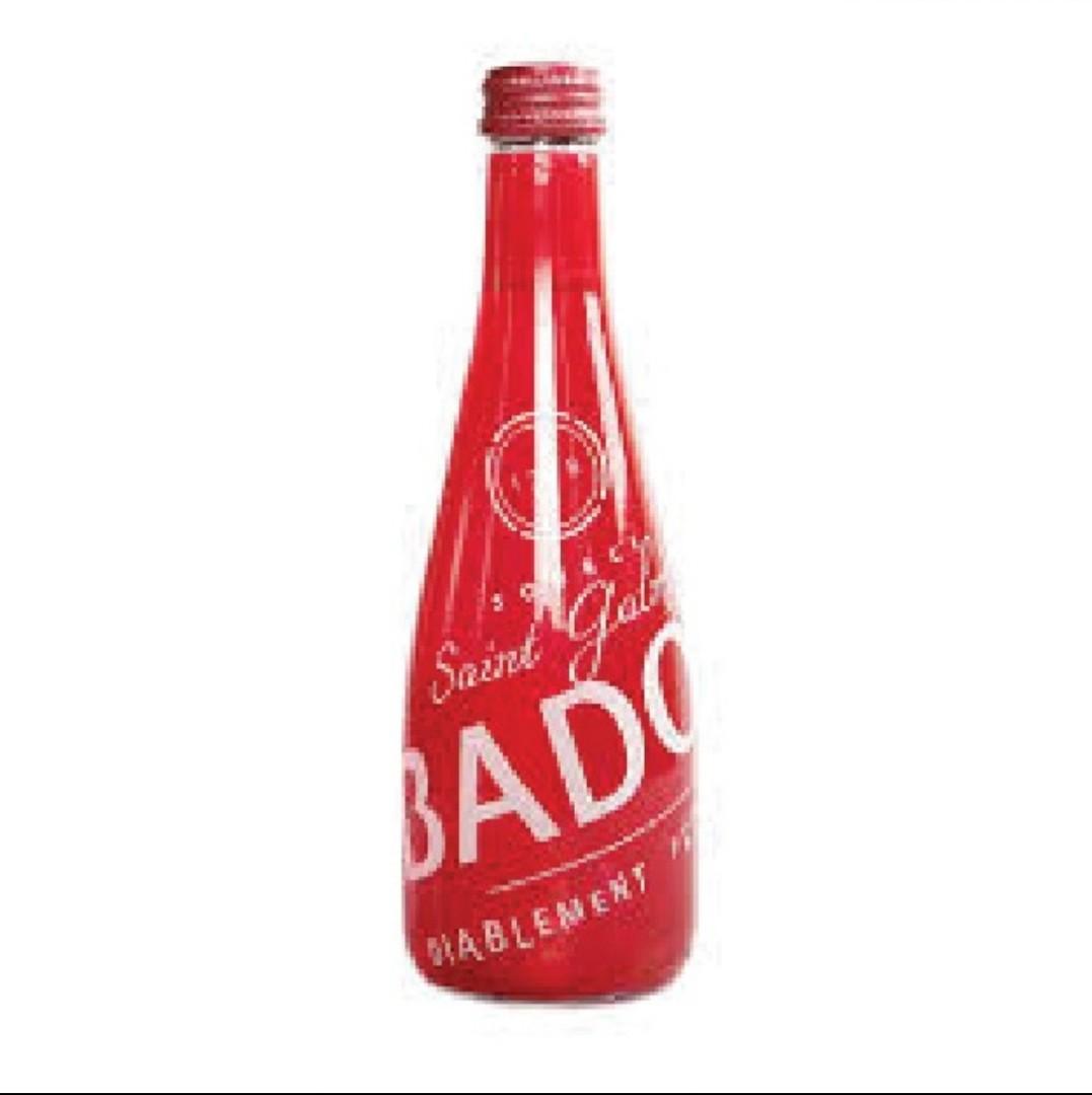 Badoit ® Rouge ~ Glass Sparkling Mineral Water, Food & Drinks ...